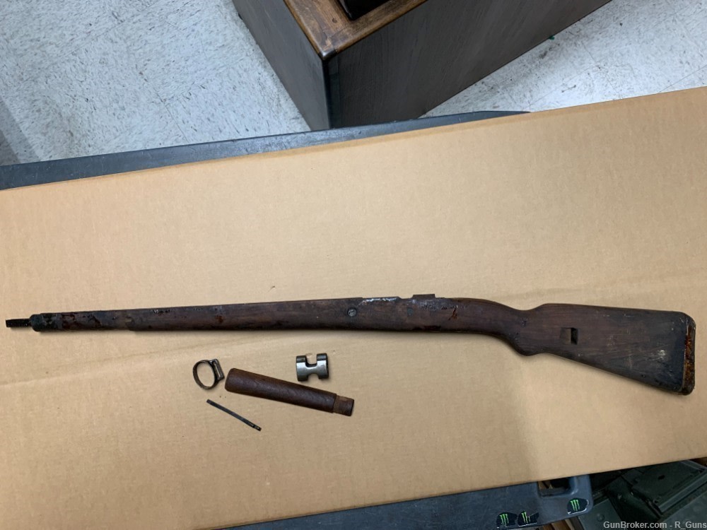 WW2 K98 WOOD STOCK NO BOLT TAKE DOWN CUPPED - Rifle Stocks at GunBroker ...