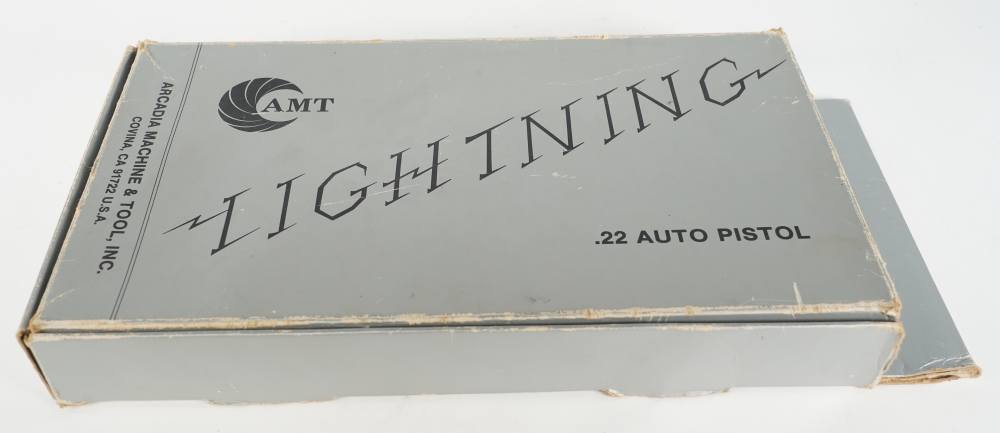 AMT Lightning 22lr With box and 1 mag RARE SS *USED* - Semi Auto ...