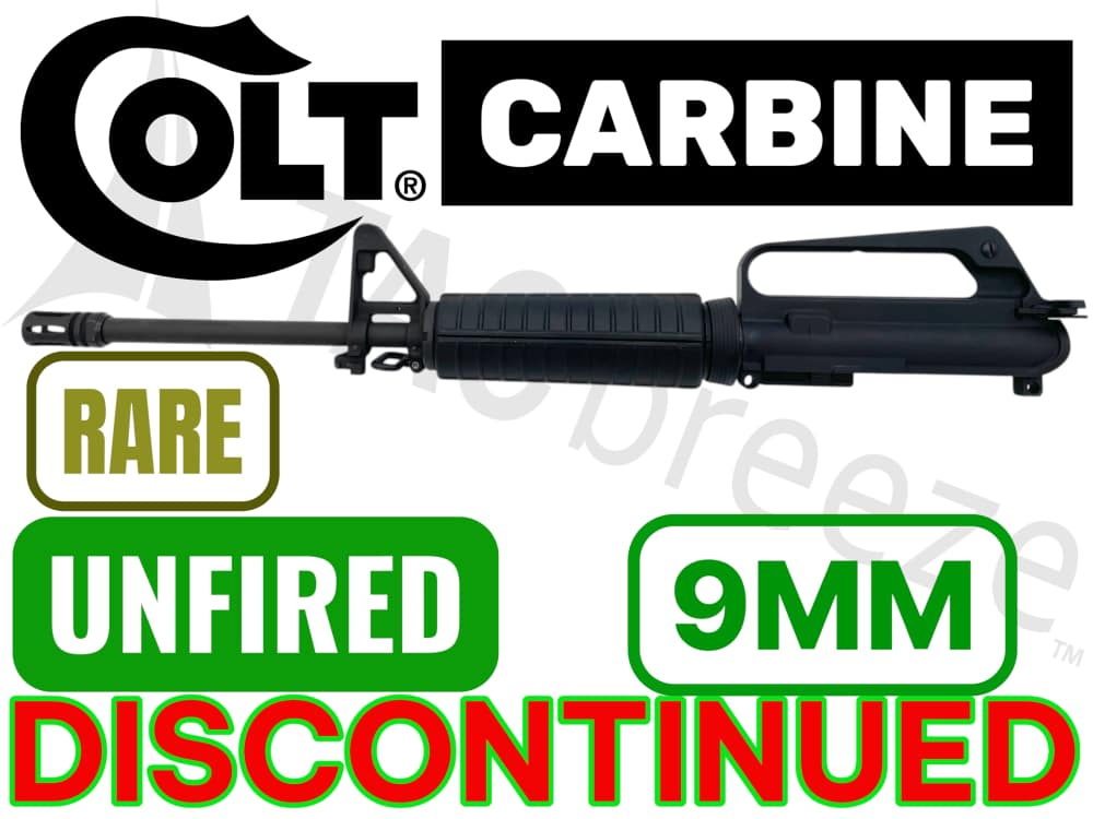 colt 9mm carbine upper a1 colt a1 upper rare NEW collector - AR Uppers ...