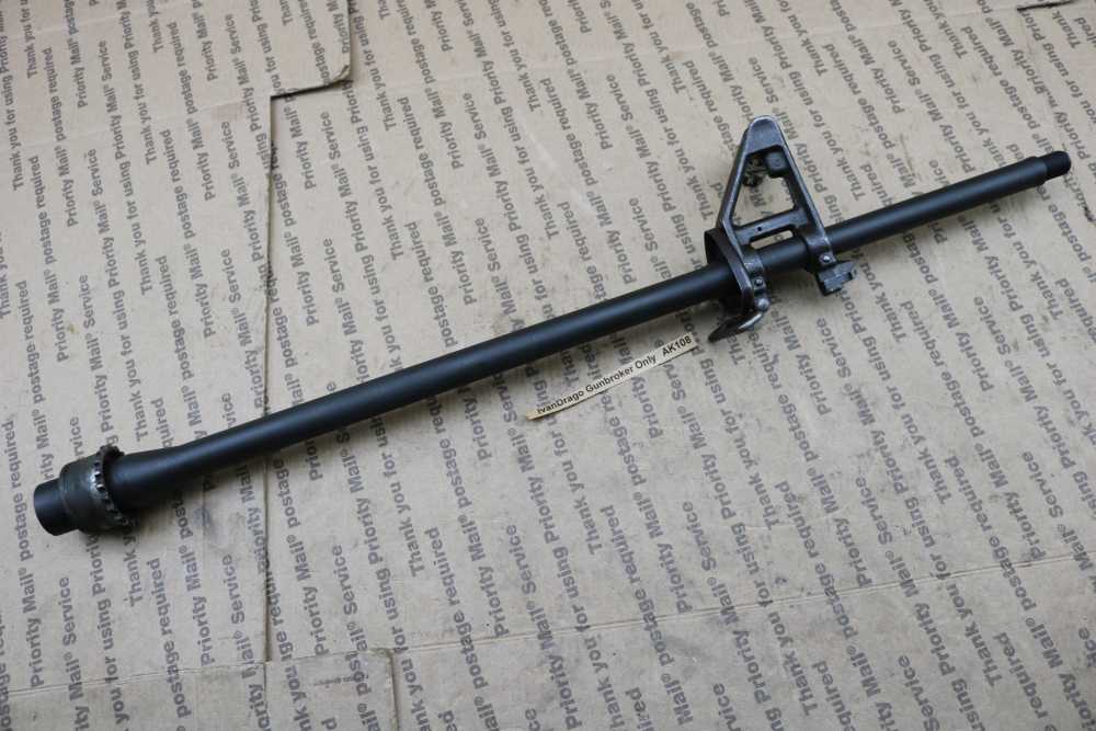 M16 20" Chrome Lined Barrel Kit A1 AR15 Colt FSB Green Mountain 12 ...