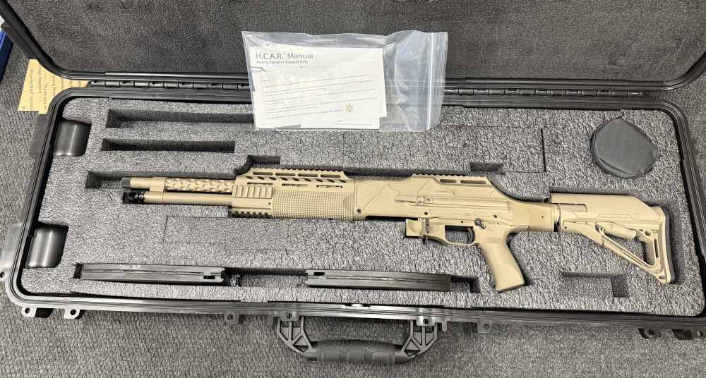 Ohio Ordnance HCAR 30-06 FDE Rifle With 16" Dimpled Barrel & Hard Case ...