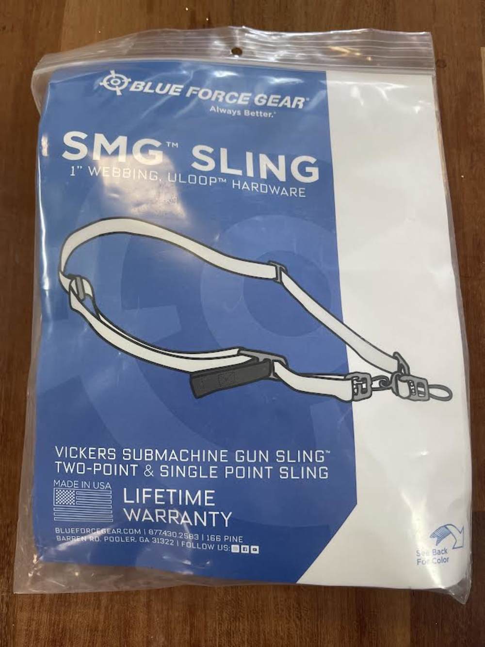 Vickers SMG Sling by Blueforce Gear - Other AR Accessories & Parts at ...