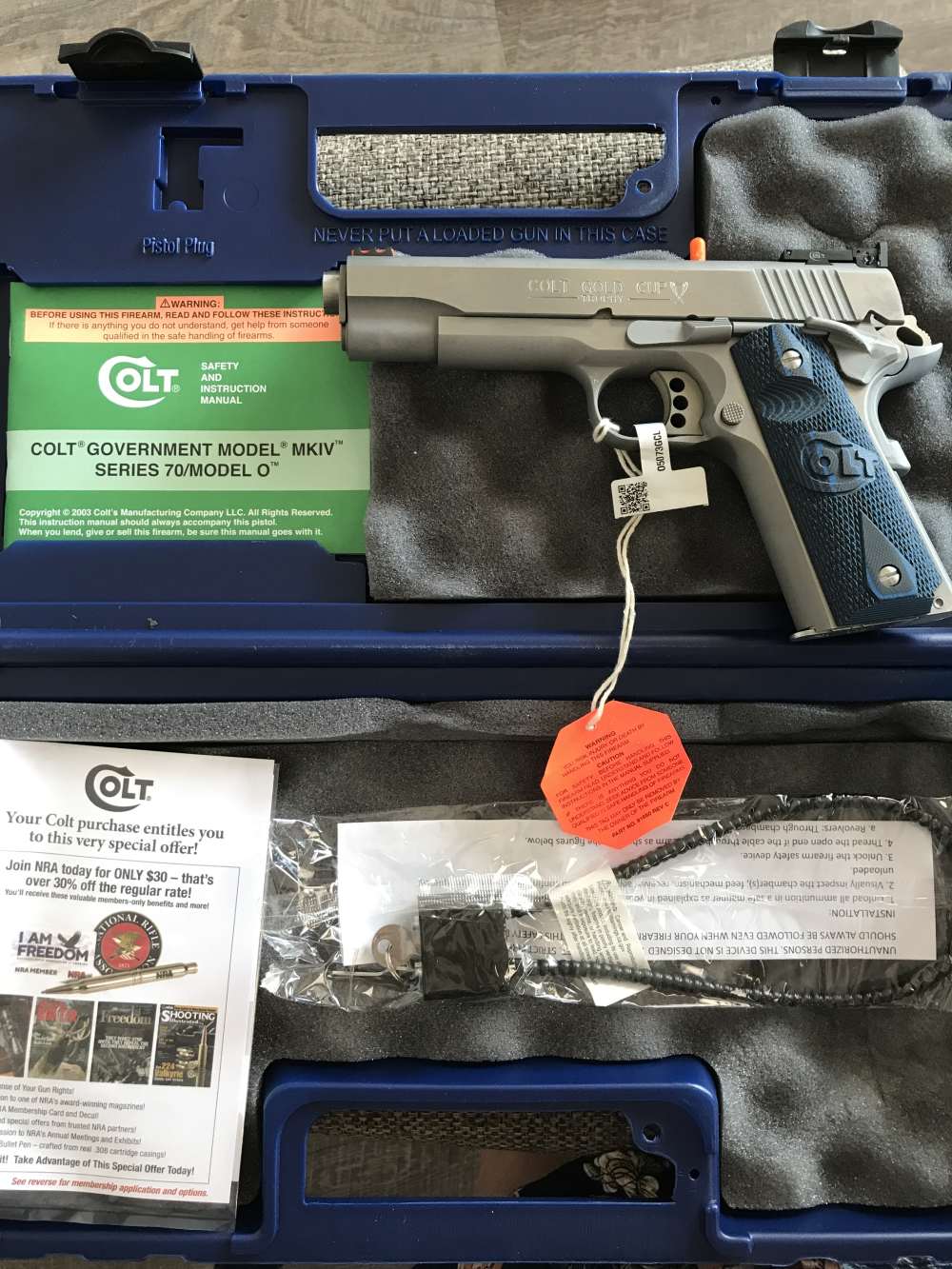 COLT GOLD CUP LITE, 5” NM BARREL 38 Super - Semi Auto Pistols at ...