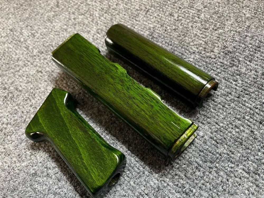 Yugo M70 NPAP / ZPAP Guard Green Walnut Hand Guard Set + Pistol Grip ...