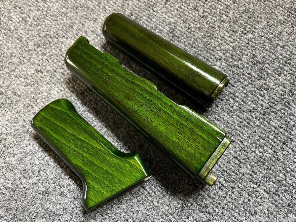 Yugo M70 NPAP / ZPAP Guard Green Walnut Hand Guard Set + Pistol Grip ...