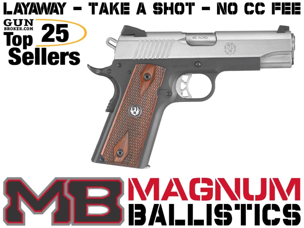 Ruger SR1911 Commander 45ACP 6711 - Semi Auto Pistols at GunBroker.com ...