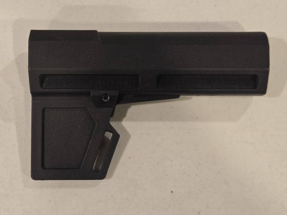 AR-9 SHOCKWAVE BLADE 2M PISTOL STABILIZER - BLACK - AR Stocks, Forends ...