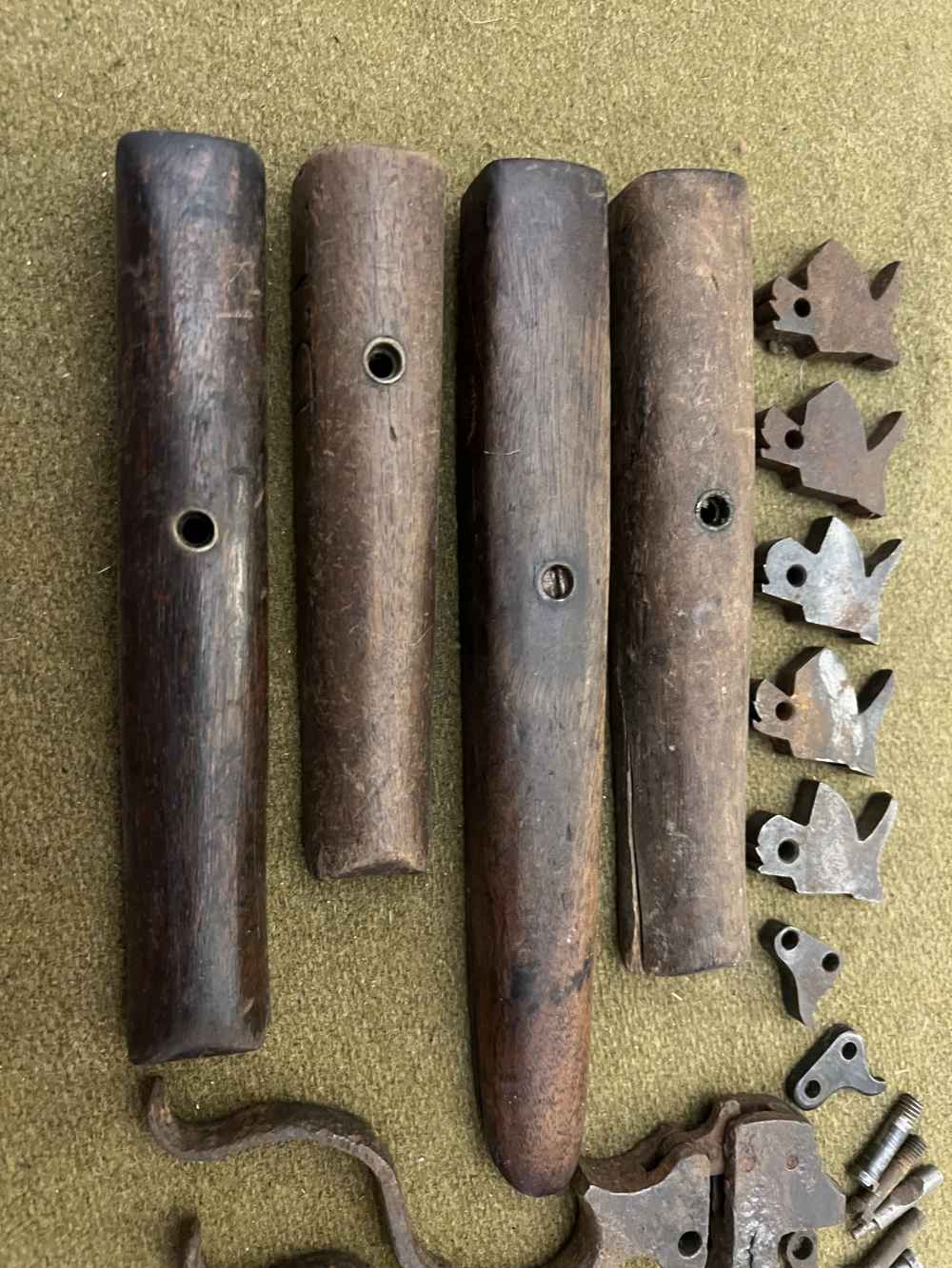 Large lot Stevens Favorite 1894 1915 .22 .25 .32 rimfire rifle parts ...