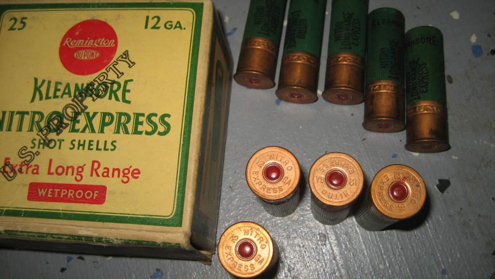Vintage 12 Gauge Paper Shot Shells Remington US Property W/ Boxes 31 ...