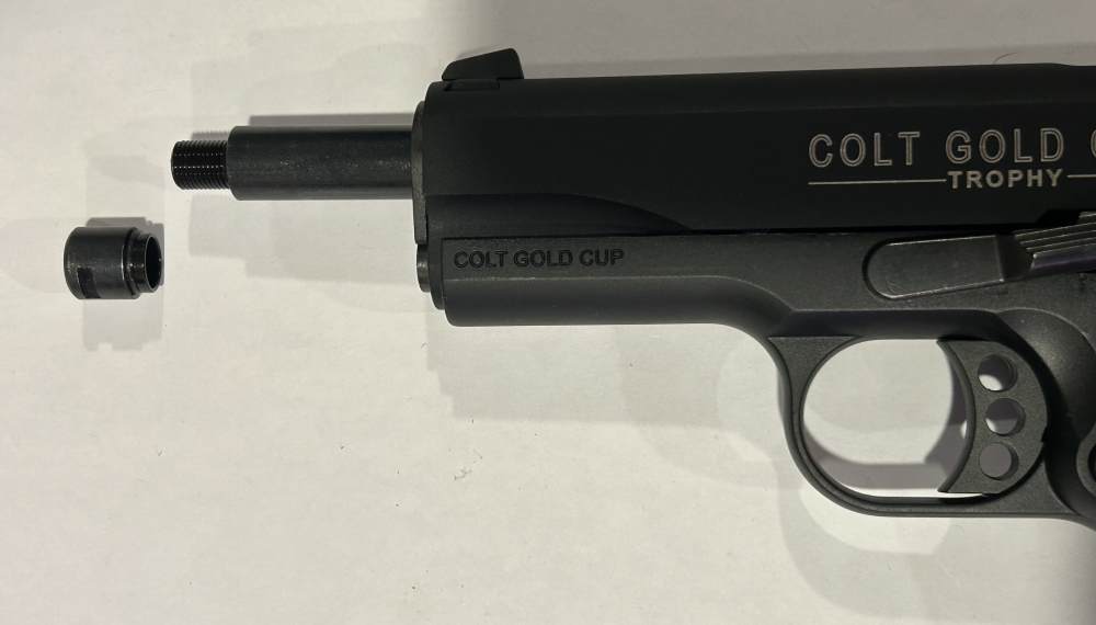 Cold Gold Cup 22lr - Suppressor Ready - Semi Auto Pistols at GunBroker ...