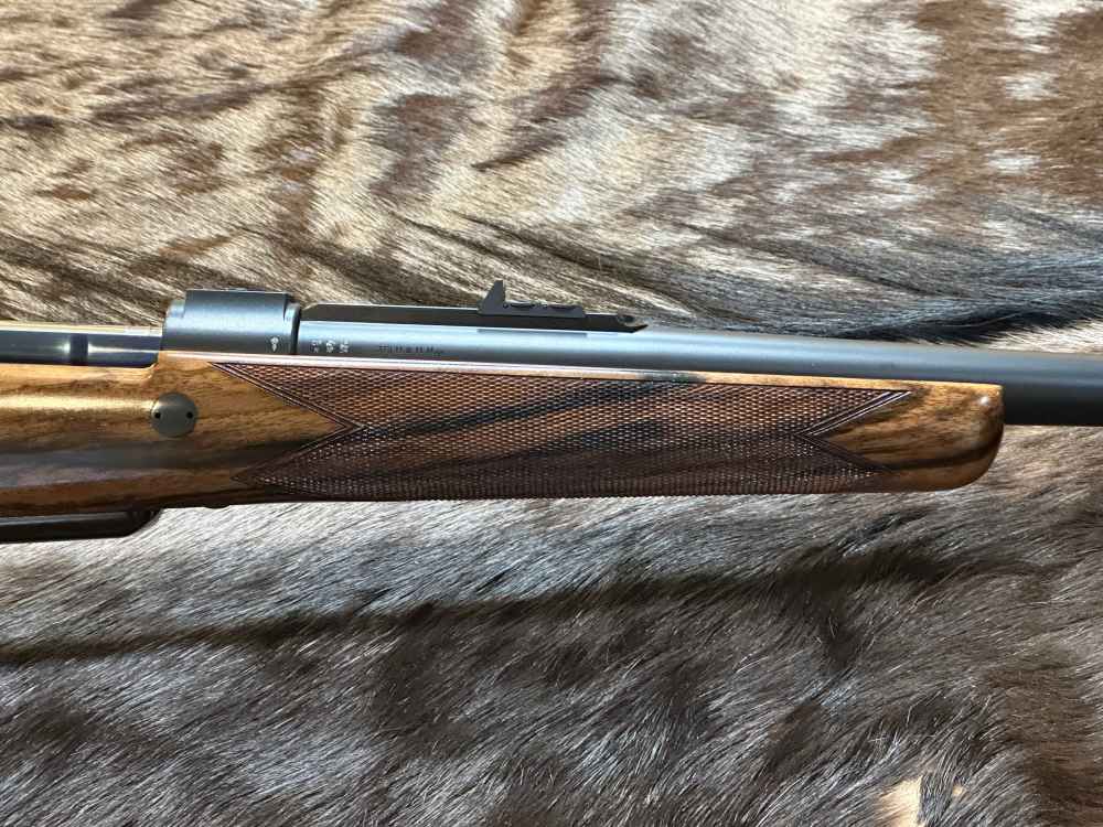 JOHN RIGBY BIG GAME DSB 375 H&H, MAUSER 98, GRADE 9 WOOD, GOLD INLAY ...