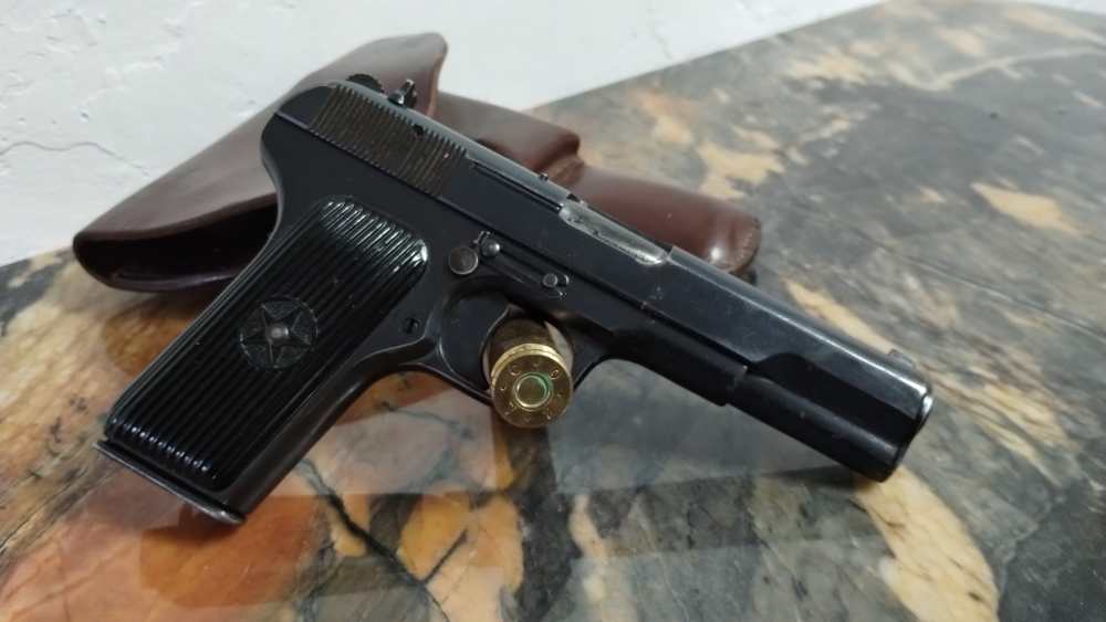ROMANIAN Cugir Factory TOKAREV Nice pistol with correct holster C&R OK ...