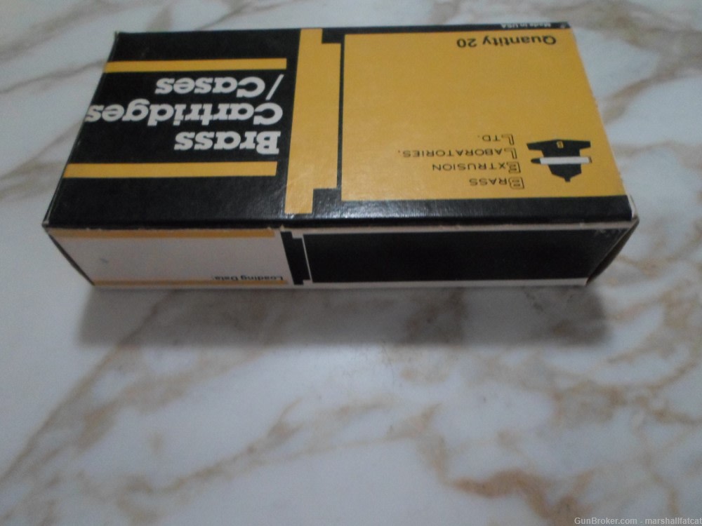 Bell 416 Rigby Formed Empty Brass Once Fired 1 box 20ct - Reloading ...