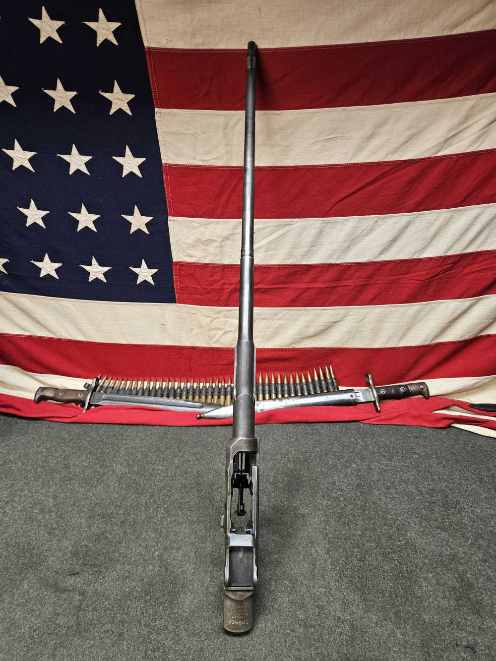 Springfield M1 Garand Barreled Receiver 6 Digit Receiv SA 4-44 Barrel ...