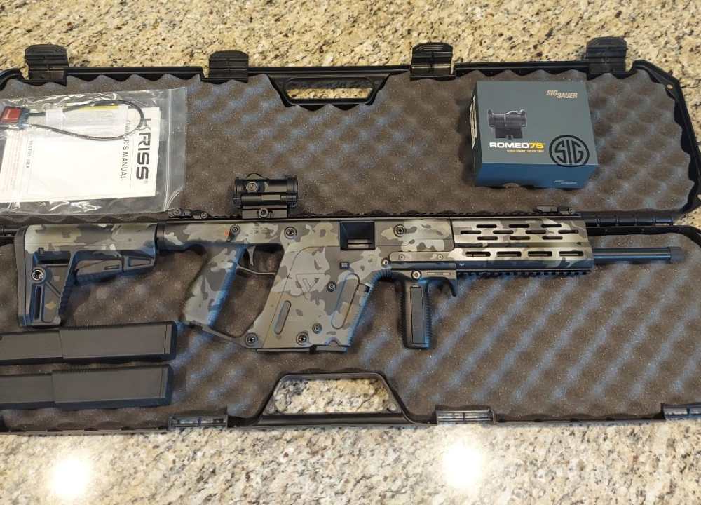 Kriss Vector CRB G2 22LR Black Camo - Semi Auto Rifles at GunBroker.com ...