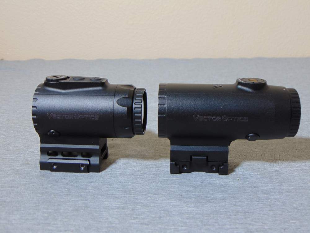 NO RESERVE Vector Optics 1x16 Prism & Paragon 5x Magnifier Like New ...