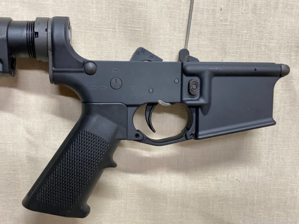 AR-15 Bushmaster XM15 complete lower receiver 5.5# trigger MOE - AR ...