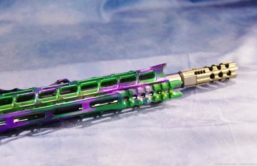 F-1 Firearms BDRX-15 .223 Wylde "The Joker Metallic" Neon Green ...