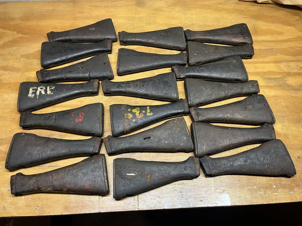 Original FN FAL Walnut Type C wood Stocks Grade C-B Surplus Belgium R1 ...