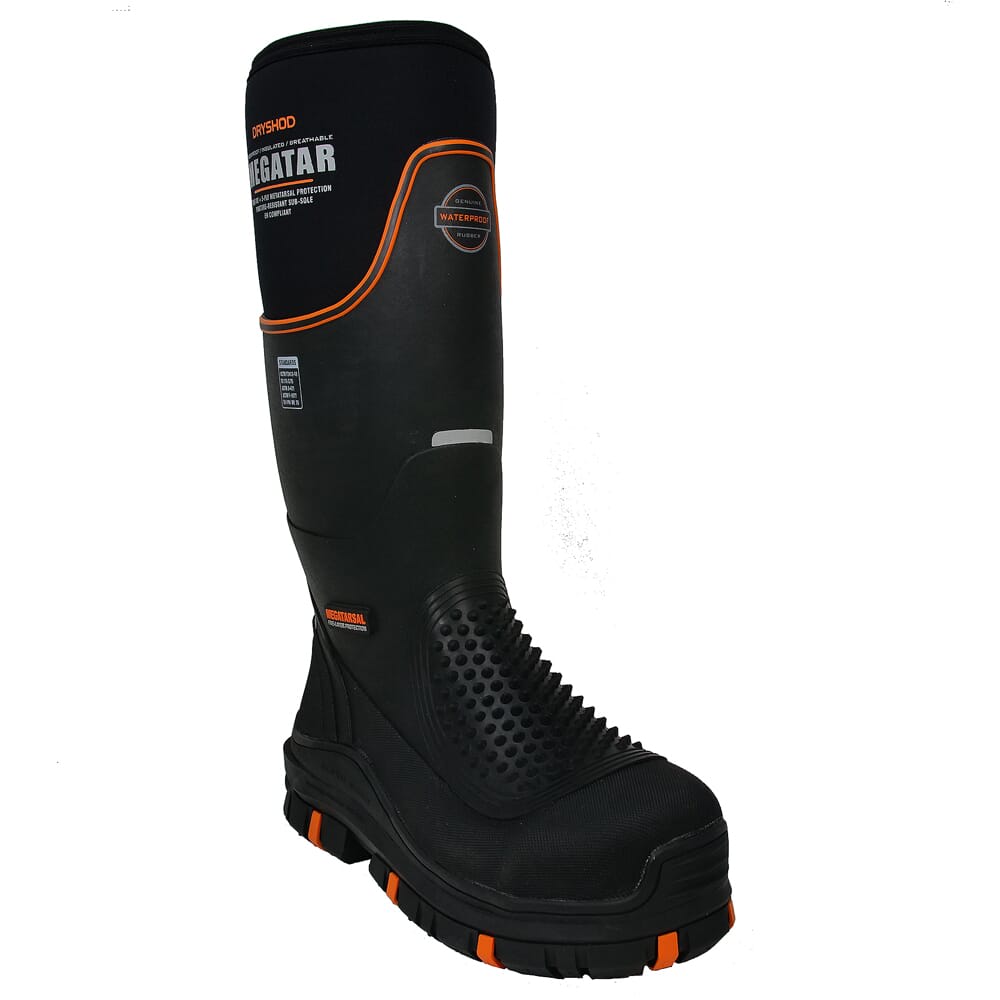 Dryshod Megatar Black/Orange Size 14 Boots MEG-MH-BK-M14 - Shoes, Boots ...