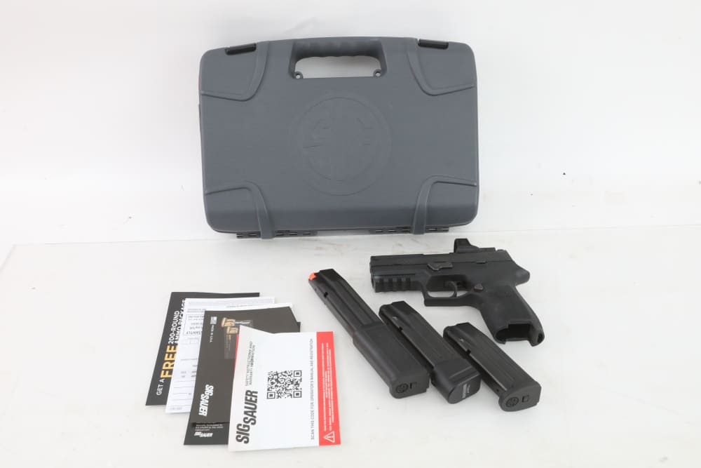 Sig P 320 C 9MM Like New in Box w Holo SIght 3 Mags - Semi Auto Pistols ...