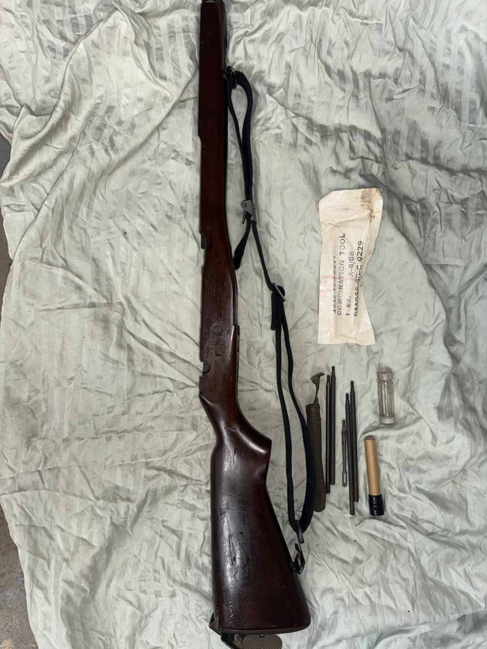 USGI M14 RIFLE STOCK M1A1 GARAND BM59 FAL SVT - NFA Parts & Accessories ...