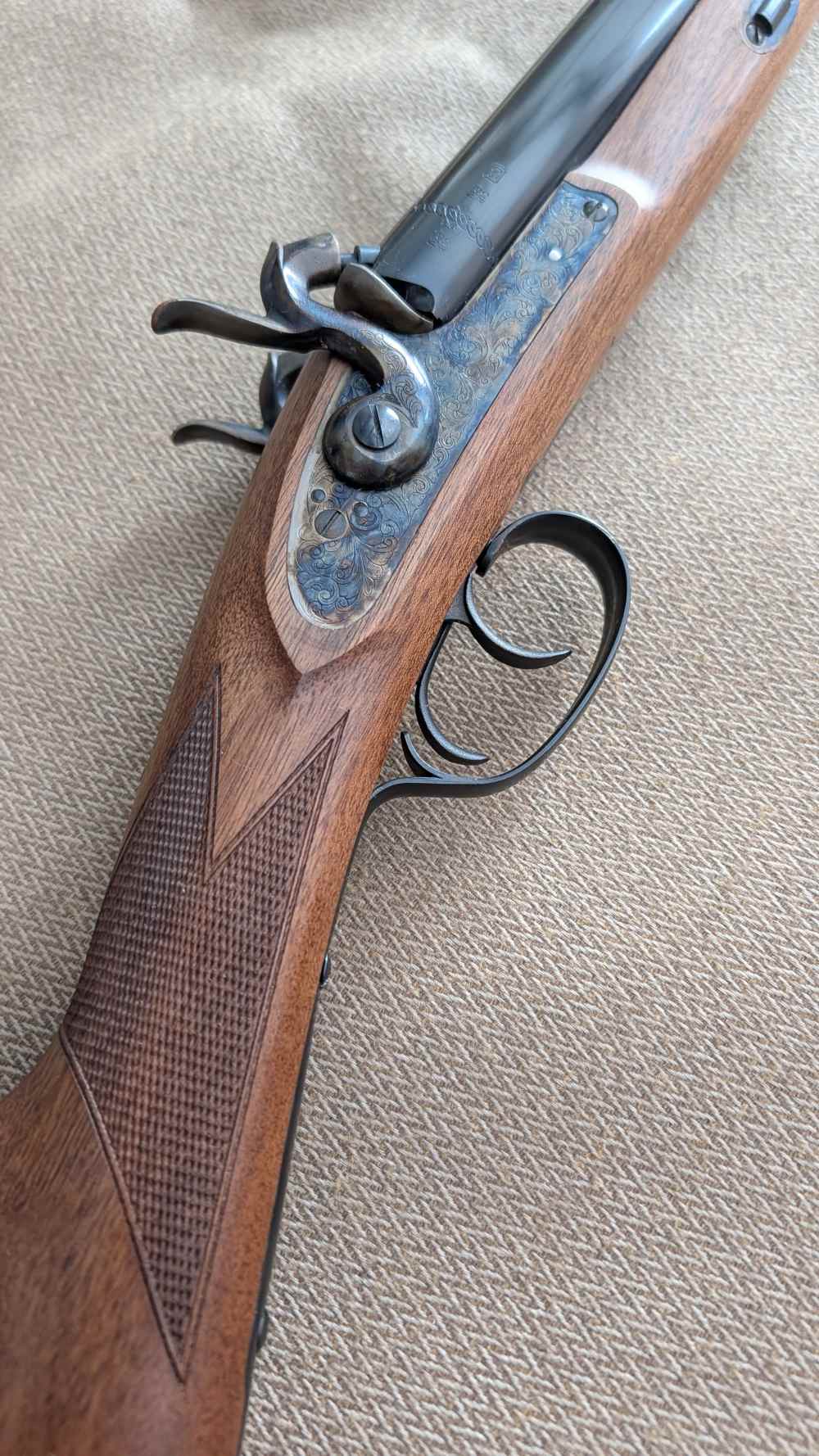 Pedersoli sxs 12 gauge beautiful shotgun muzzleloader - Black Powder ...