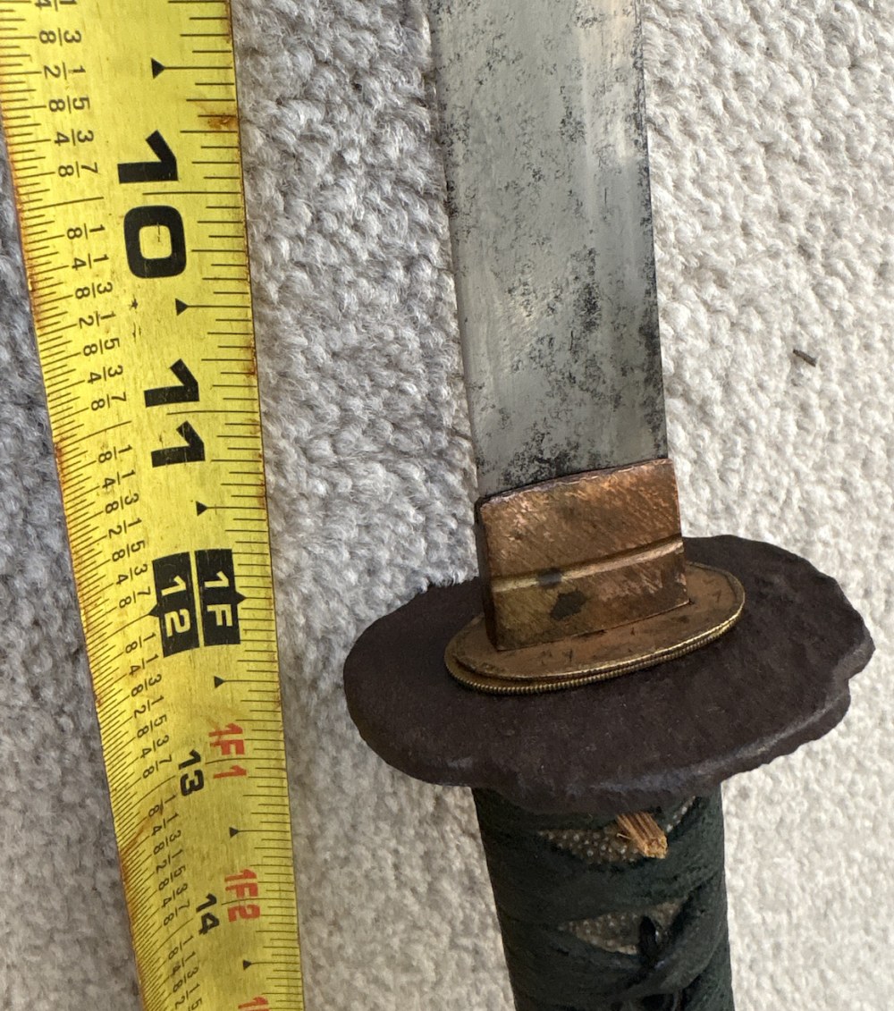 Real Antique Samurai short sword tanto Japanese - Swords & Axes at ...