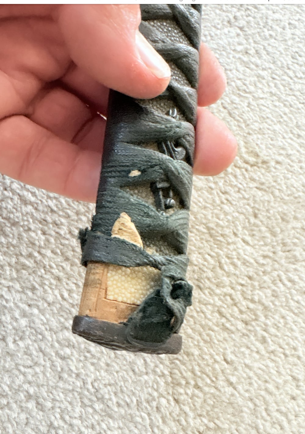 Real Antique Samurai short sword tanto Japanese - Swords & Axes at ...