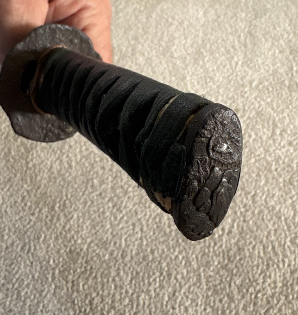 Real Antique Samurai short sword tanto Japanese - Swords & Axes at ...