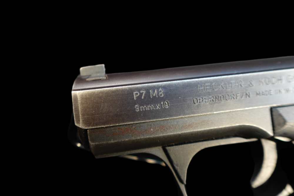 HECKLER & KOCH P7 M8 | 9mm 4" BBL H&K P7 *WEST GERMAN* - Semi Auto ...