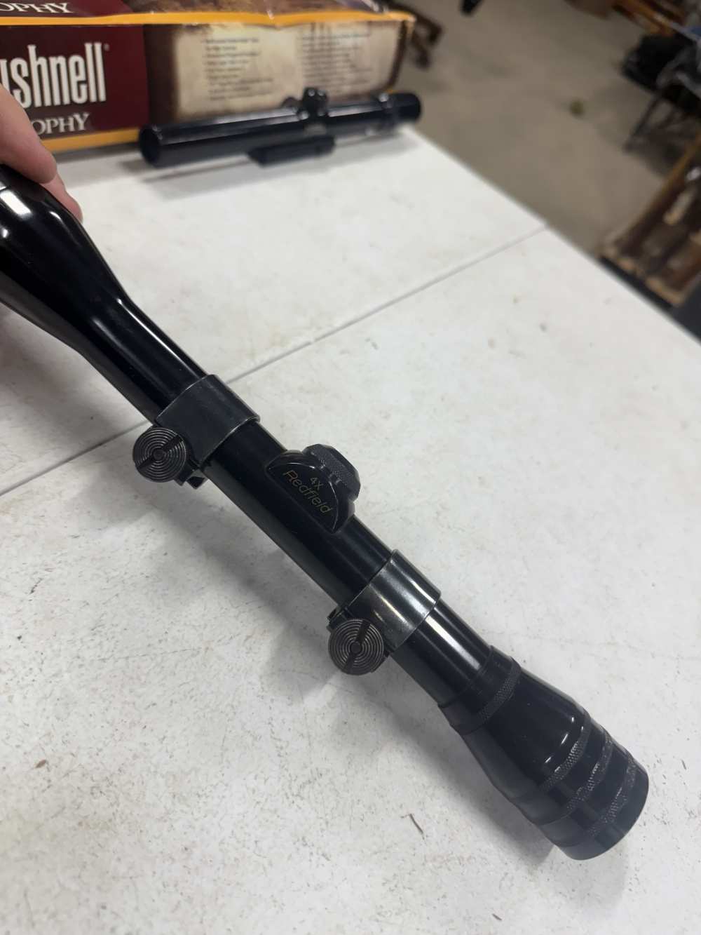 Vintage Redfield 4x Duplex Rifle Scope - Scopes at GunBroker.com ...