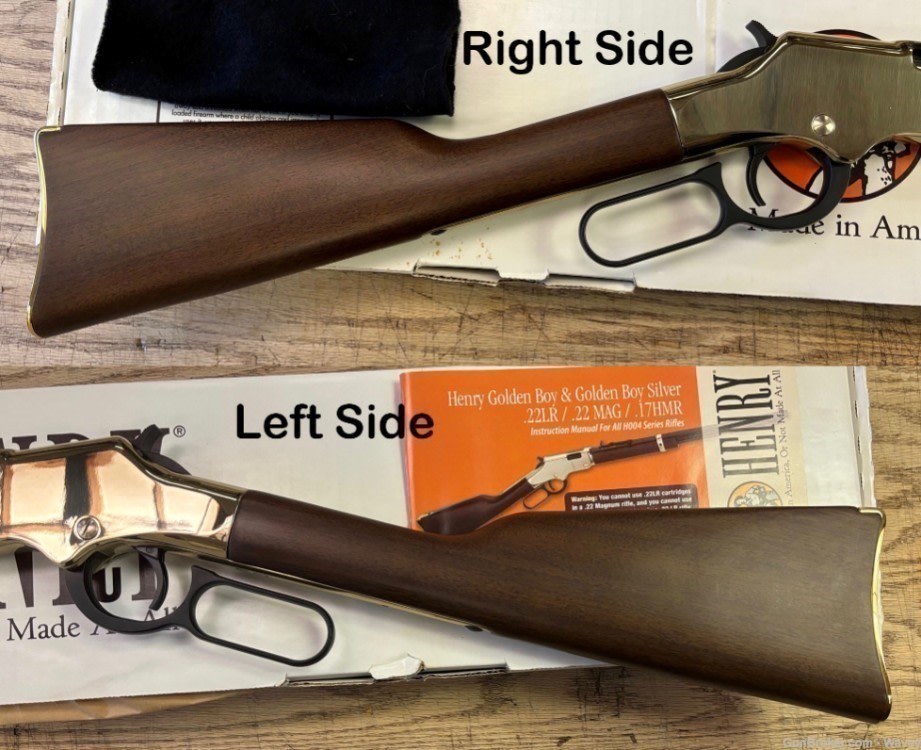Henry model H004M Golden Boy - 22 WMR - Lever Action Rifles at ...