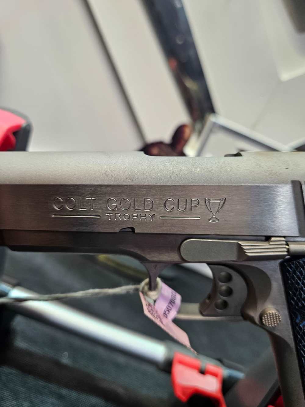 Colt Gold Cup Trophy .45 ACP Government Model Stainless Series 70 ...