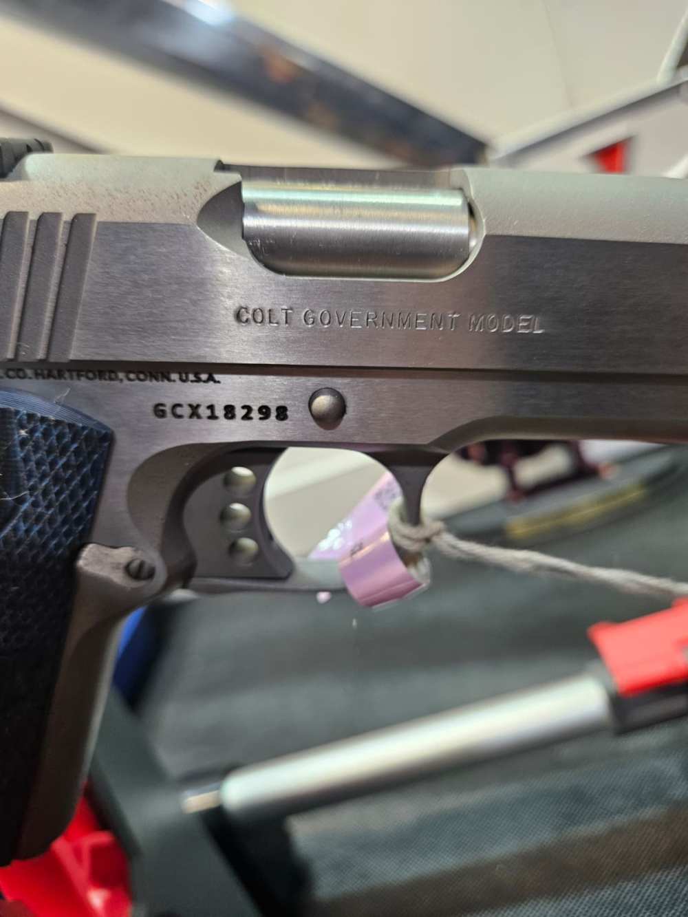 Colt Gold Cup Trophy .45 ACP Government Model Stainless Series 70 ...