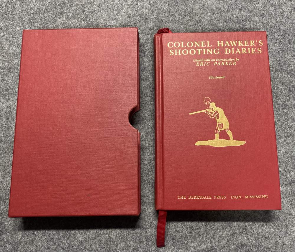 Colonel Hawker's Shooting Diaries Book Illustrated Book Limited Edition ...