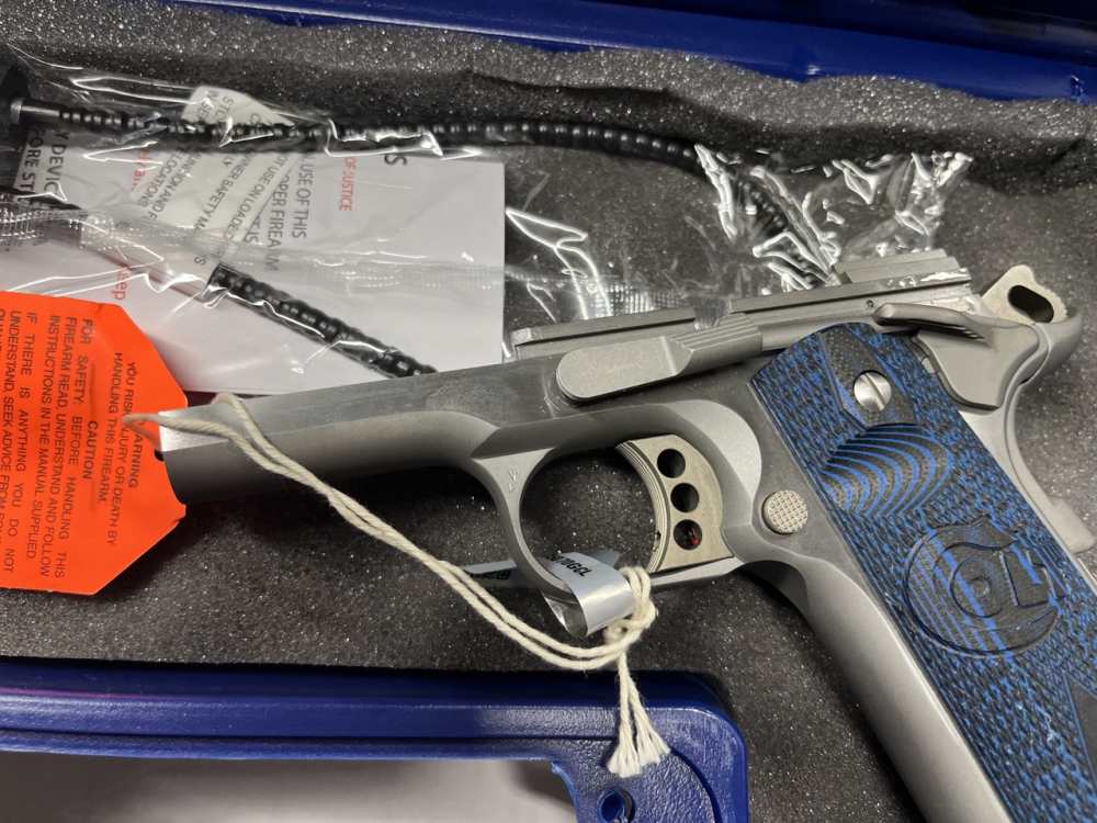 Colt Gold Cup 1911 Frame Stainless Series 70 NEW 45 AUTO Complete ...