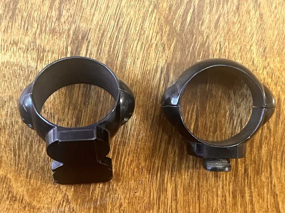 Vintage REDFIELD EXTENSION REAR-TOP SCREW-LOW-ALL STEEL SCOPE RINGS ...
