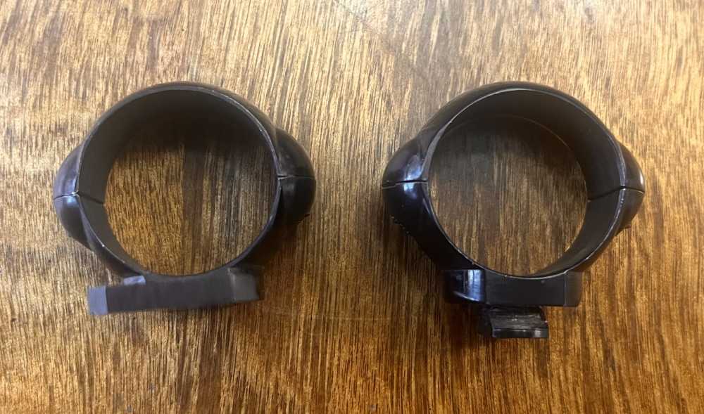 Vintage REDFIELD EXTENSION REAR-TOP SCREW-LOW-ALL STEEL SCOPE RINGS ...