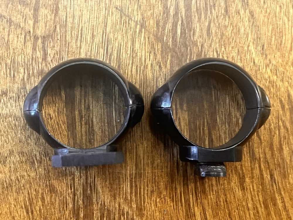 Vintage REDFIELD EXTENSION REAR-TOP SCREW-LOW-ALL STEEL SCOPE RINGS ...