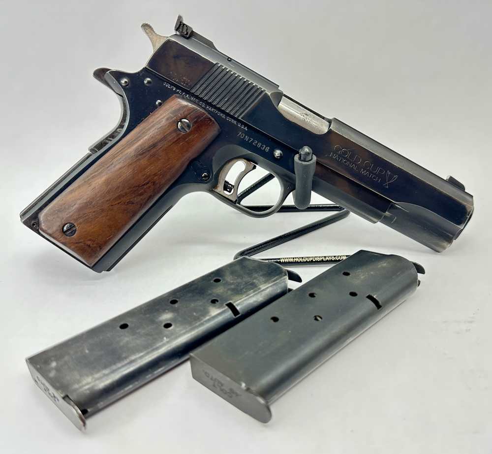 Colt MK IV Series 70 Gold Cup National Match 1979 5" .45 ACP Pistol 2 ...