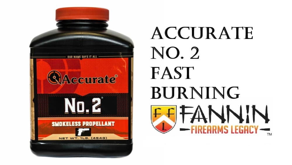 Accurate No.2 Fast Burning Double-base Spherical Powder #2 Handgun ...