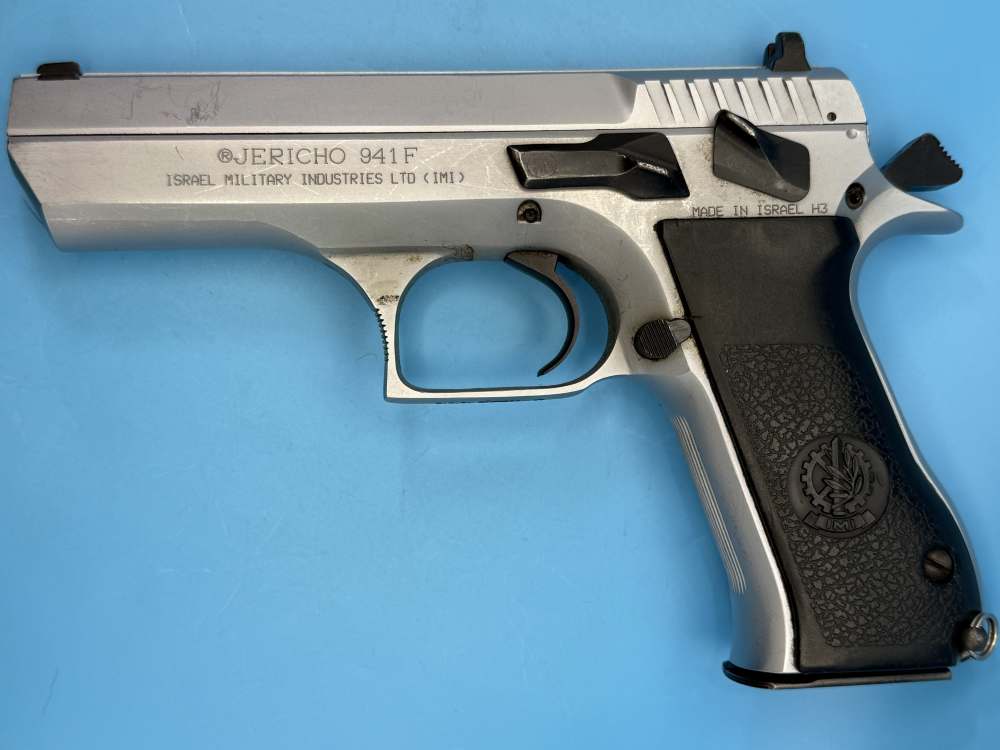 IMI Israeli Military Industries Jericho 941F 9mm SAO Hard Chrome - Semi ...