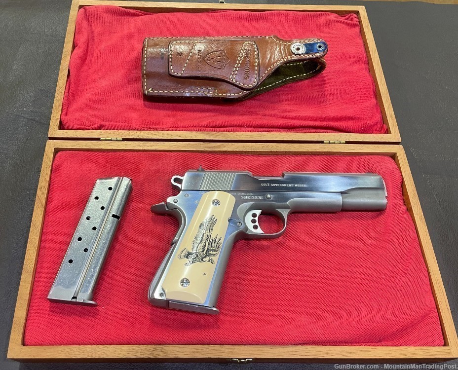 Colt 1911 MK IV Series 80 - .38 Super - 1995 GOV. Model - Semi Auto Pistols at GunBroker.com ...