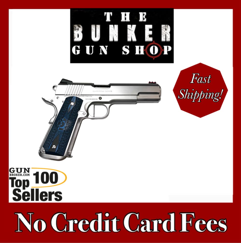 NEW! NIGHTHAWK CUSTOM COLT 1911 GOVT. COMPETITION STAINLESS .45 ACP ...