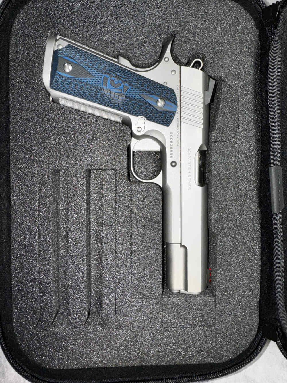 NEW! NIGHTHAWK CUSTOM COLT 1911 GOVT. COMPETITION STAINLESS .45 ACP ...