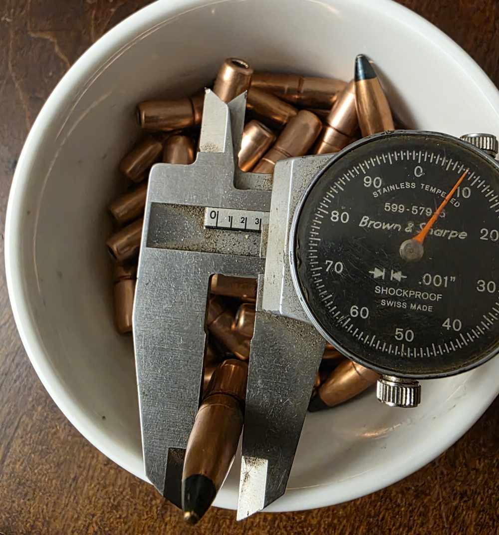 .30 Cal Sized T46 Russian Tracer Projectiles 308 Tracer Bullets Green T ...