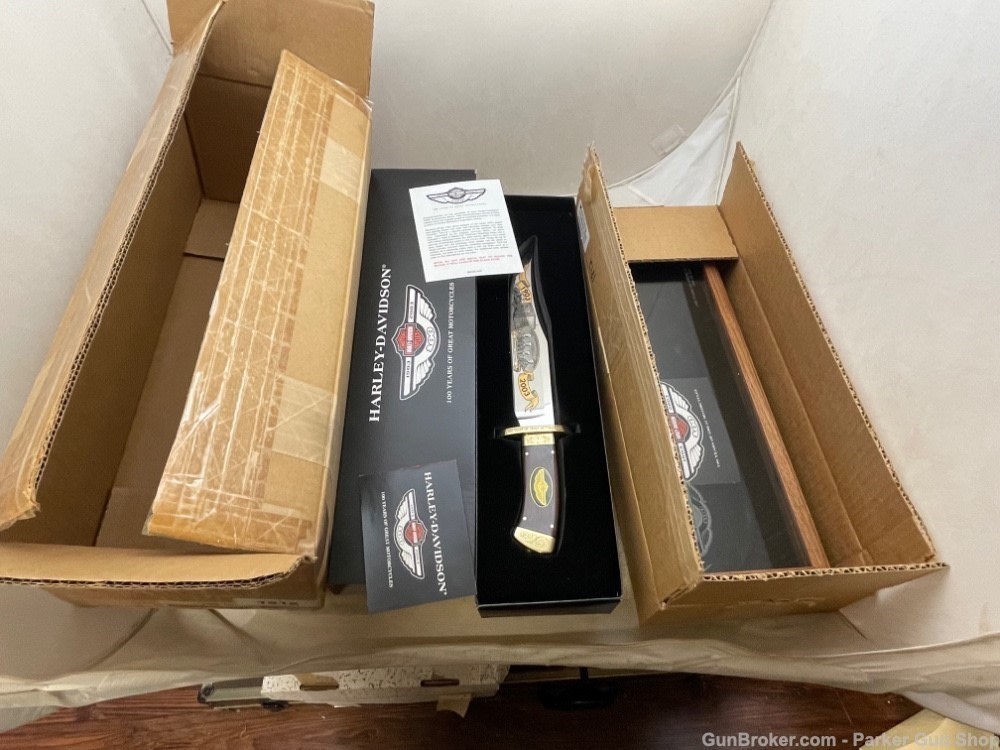 Harley Davidson 100th Anniversary Founders Knife New - Collectible ...