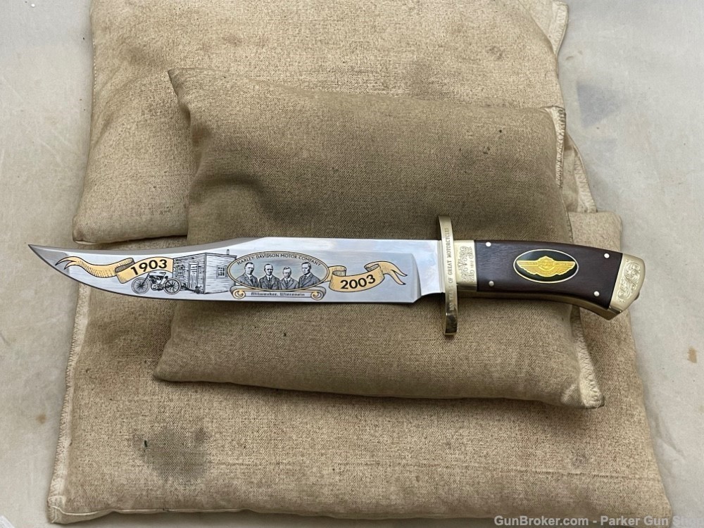 Harley Davidson 100th Anniversary Founders Knife New - Collectible ...