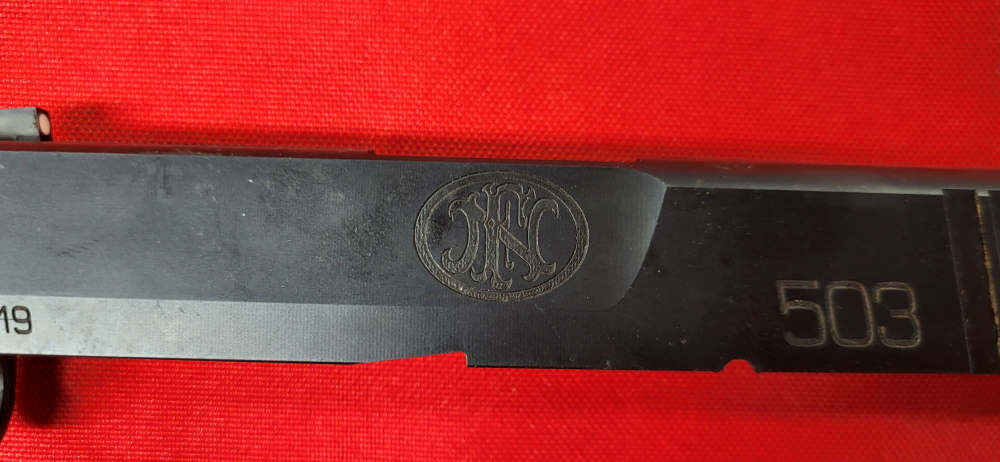 FN 503 9mm Pistol Parts. Slide, Barrel, Grip, Misc Internal parts ...
